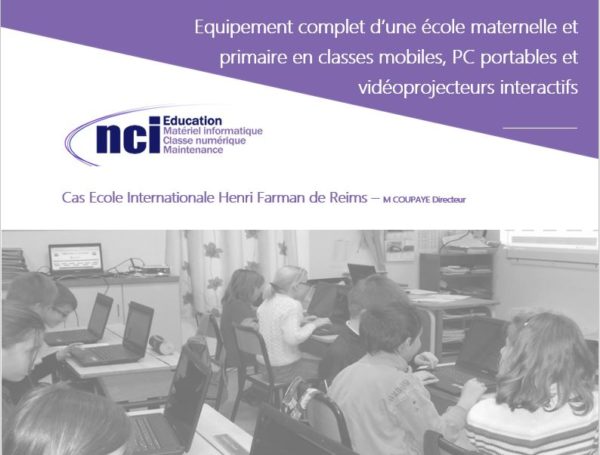 Ecole Maternelle : l’informatique dès la première classe – NCI-Education